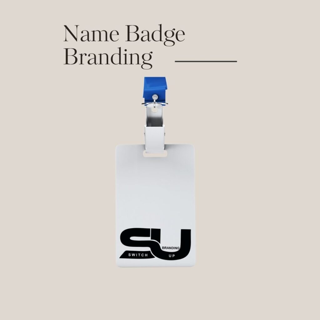 Custom Name Badges – Magnetic & Pin | SwitchUp Branding